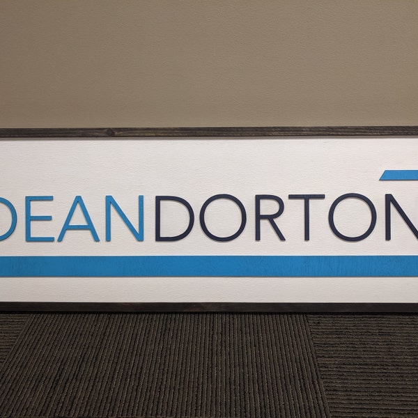 Custom Wood Sign, Laser Cut Sign, Large Wood Sign, Commercial Signage ...