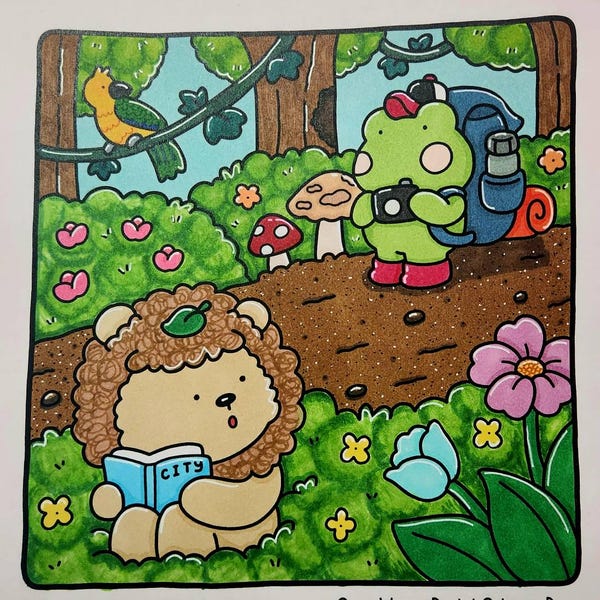 Creepy Cutie: Goth Kawaii Coloring Book by Coco Wyo - Etsy