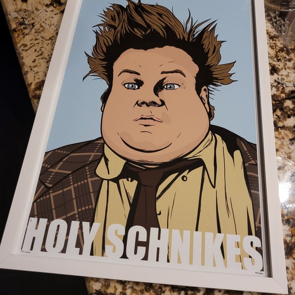 Original "holy Schnikes" 12" X 18" Tommy Boy Giclée Art Print Poster ...