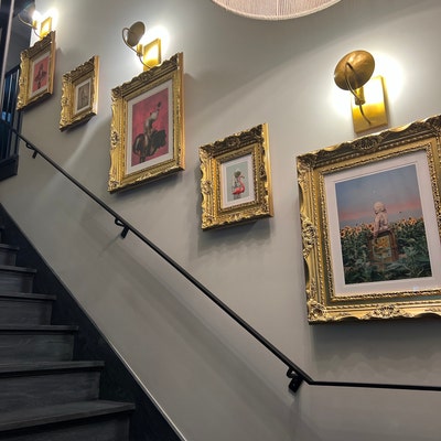 Personalized Gallery Wall Artist Placards Black Wall Placards Custom ...