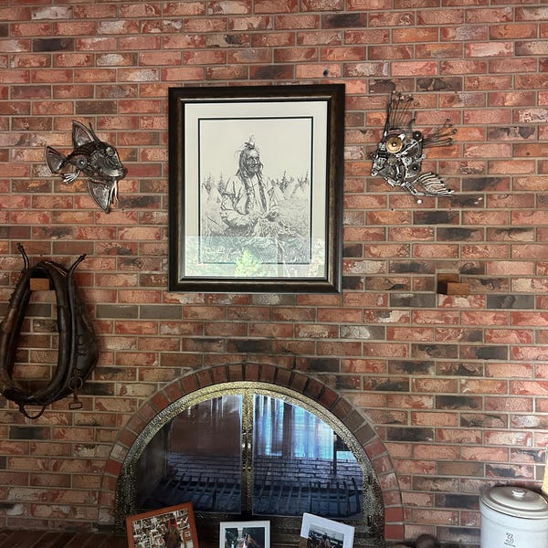 Fish, Panel, Scrap Art, Metal Art, Recycling & Trash, Collections ...
