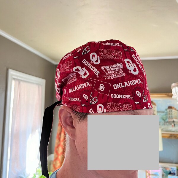 Men/women Surgical Scrub Cap Lined Super Mario Bros Mario and Luigi 100 ...