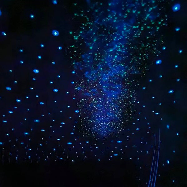 Glow in the Dark Outer Space Ceiling Mural -beautiful Milky Way, Space ...