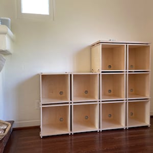 Modular Record Storage System // Set of 1 With Top // JR. | Etsy