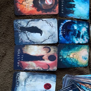 Spirits & Shadows Oracle Deck 52 Card Intuitive Oracle Deck Featuring ...