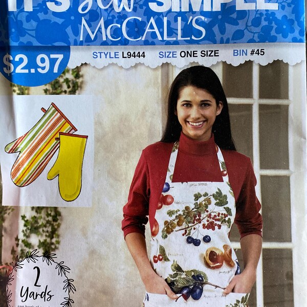 Uncut Simplicity Sewing Pattern Misses' Empire Dress Simplicity 11704 ...