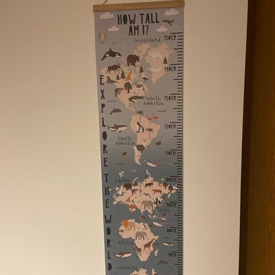 Personalised Height/ Growth Chart Fairy Magical Adventure - Etsy