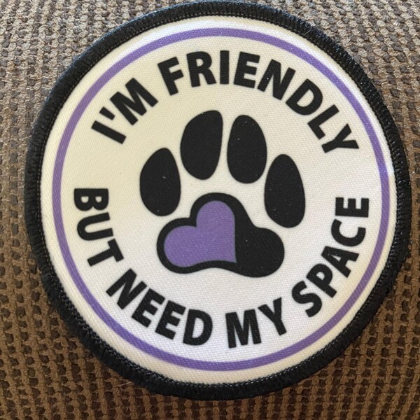 Do Not Pet Patch Do Not Distract Stop Sign Patch With VELCRO® Brand ...