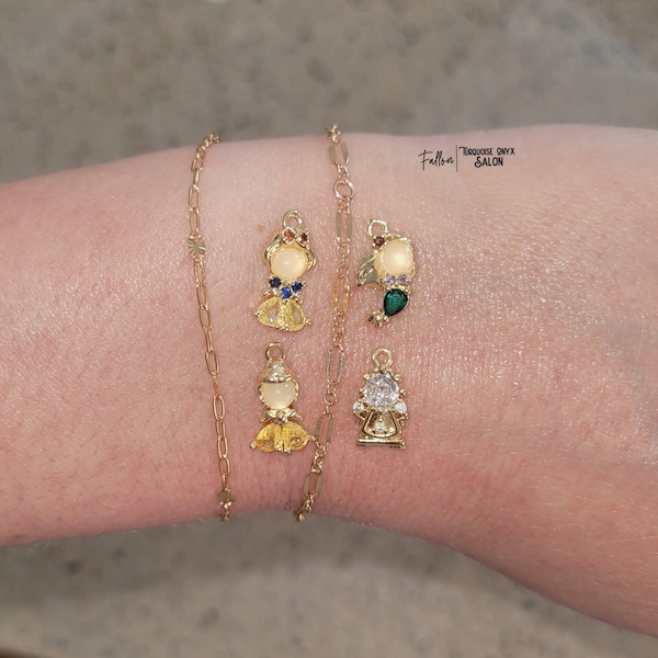 Gold Paperclip Chains, 18K Gold Filled Oval Chains, Ring Clasp Chains ...