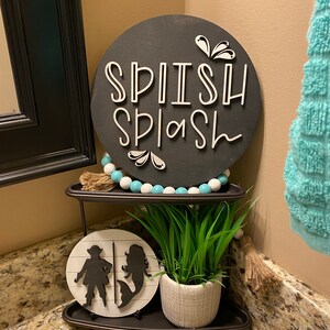 Splish Splash Sign, Bathroom Sign, Farmhouse Bathroom Sign, Farmhouse ...