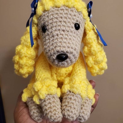 Reina the Poodle Crochet Pattern PDF PATTERN by - Etsy