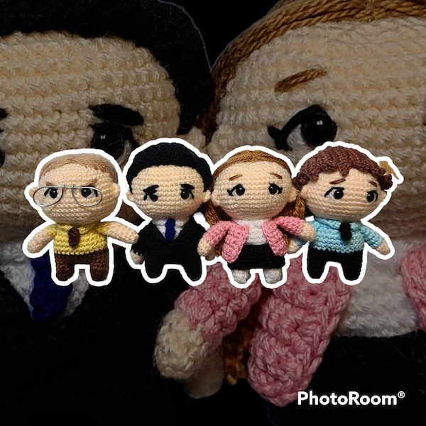 PATTERN BUNDLE: the Office Main Cast Collection, Crochet Dolls ...