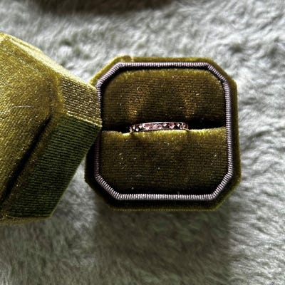 Moissanite Starburst Wedding Band Ring, 14k Solid Gold Dainty Star ...