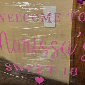 Custom Letters in EXTRA LARGE Vinyl Stickers / Name in Vinyl Stickers ...