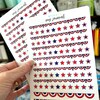June Monthly Bullet Journal Sticker Kit Summer Camping Themed Stickers ...