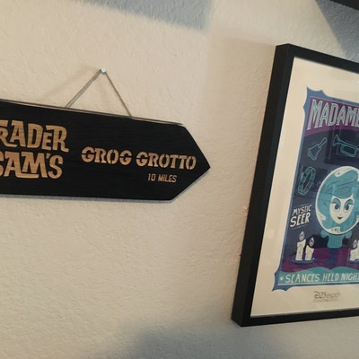 Large Custom Directional Sign With Distance From Your Home to - Etsy