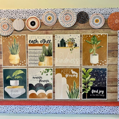 Plant Life Classroom Posters, Easy and Modern Classroom Decorations ...