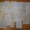 1940's 1950's Typewritten Vintage Prescriptions / Antique Medical Paper ...