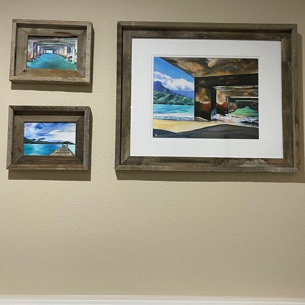 Ahi Tuna Print, Yellowfin Art, Sport Fish Painting, Kauai Hawaii Artist ...