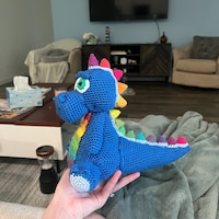 Drake the Dragon Amigurumi Crochet Pattern - Etsy Canada