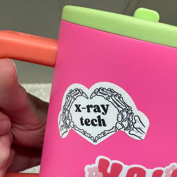Xray Decal, Xray Tech Decal, Radiography Decal, Xray Student, Xray ...