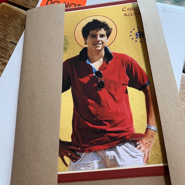 Saint Carlo Acutis Holy Cards With Prayer - 100 Pack - Etsy