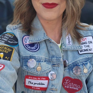 Taylor Swift 13 Heart Hands Iron on Patch Taylor Swift Eras Tour Merch ...