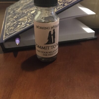 Commit to Me Oil Get That Commitment or Proposal Hoodoo - Etsy