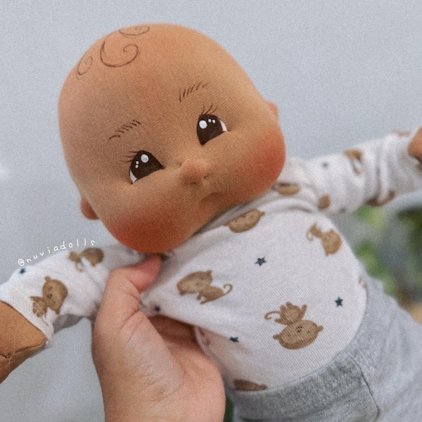 PDF Pattern- How to Make a Bundle Bebe Baby Doll by Bebe Babies and ...