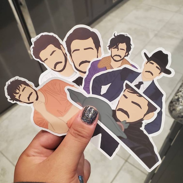 Pedro Pascal Sticker Pack - Etsy