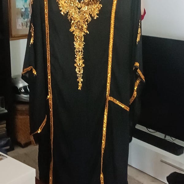 Short Arabic Shemagh-keffiyeh Jacket Kimono Poncho Tunic Robe Gilet ...