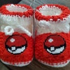 League of Legends Poro Inspired Knitted Baby Booties, Newborn Knitted ...