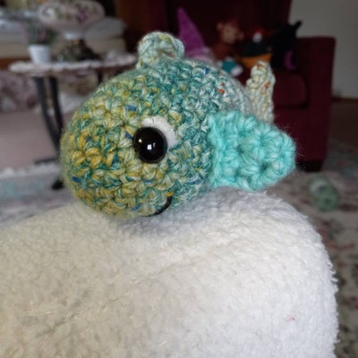 PATTERN: Ripple the Rainbow Trout Pattern Amigurumi Rainbow Trout ...
