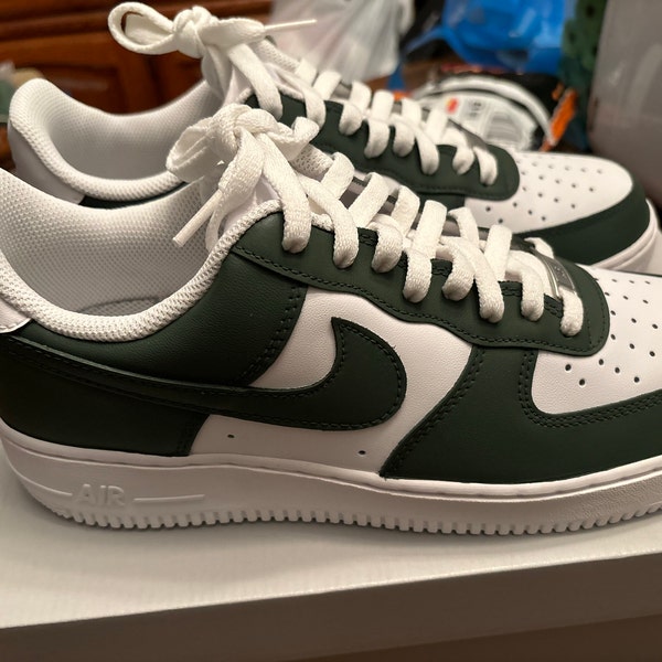 Custom Rope Laces AF1, Red Bottoms AF1, Rope Laces With Red Bottoms ...