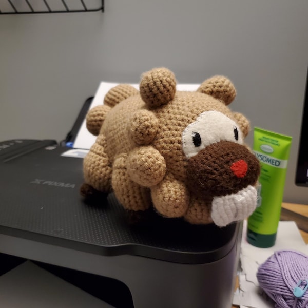 Bidoof Crochet Pattern ~ Amigurumi PDF Patterns ~ ENGLISH Instructions ...