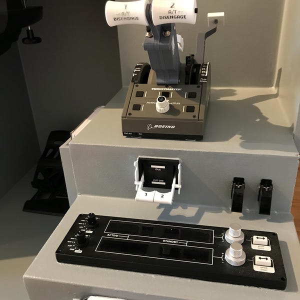 Speedbrake Module for Saitek Throttle Quadrant, Homecockpit ...