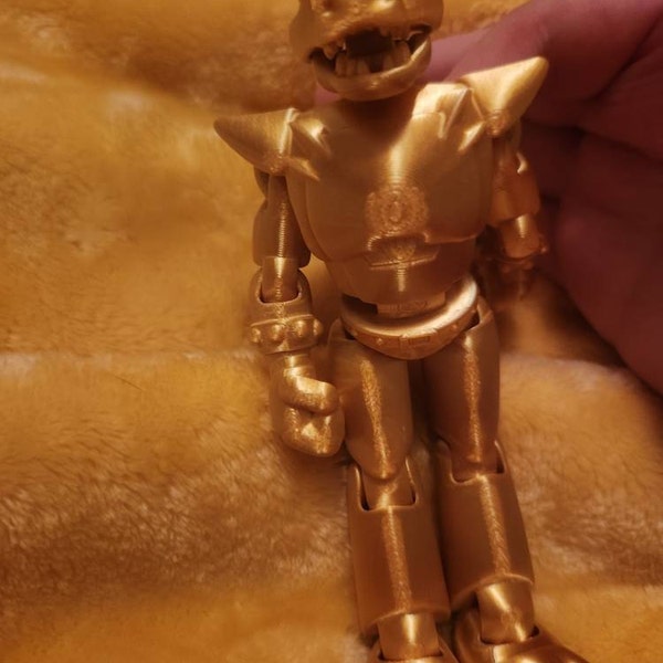 Freddy Fazbear Skeleton FNAF - Adjustable Mouth - Five Nights at Freddy ...