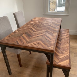 Bridge Solid Natural Ash Dining Table With Matt Black X Shaped | Etsy