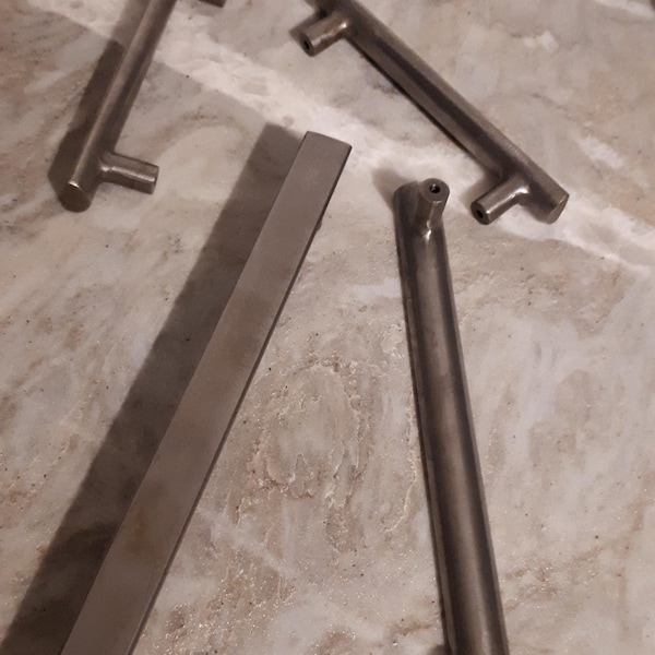 Iron Square Pipe Handles, Kitchen Cabinet Handles, Wardrobe Handles ...