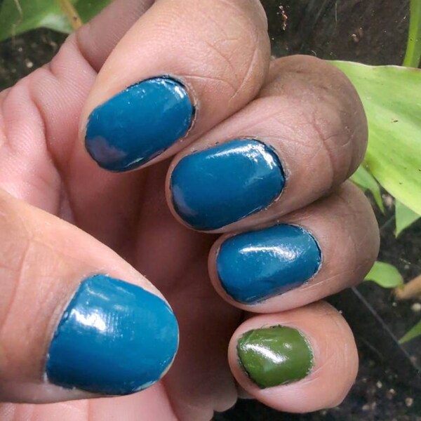 Endless Story - Slate Blue Nail Polish - Etsy