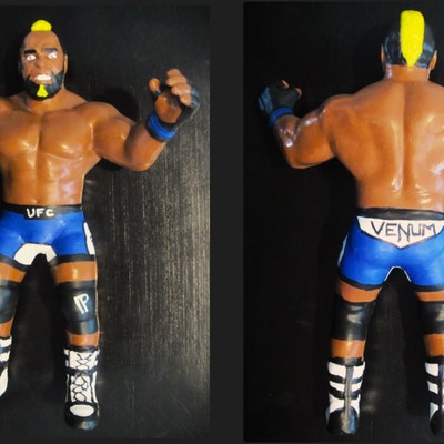 Hulk Hogan Black Card Series WWF LJN Inspired XOX Custom Rubber Type ...