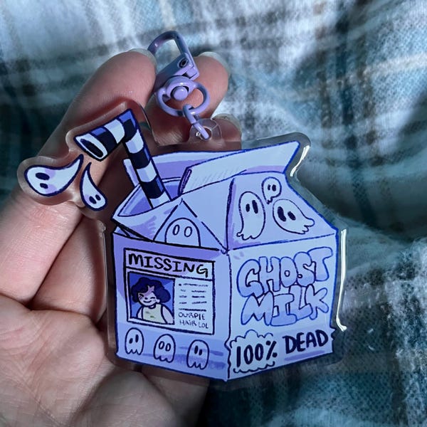 Milk Carton Keychains! - Etsy