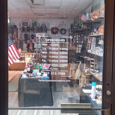 Custom Business Open Hour Sign Ver.6 Oracal 651 Vinyl Decal for Office ...