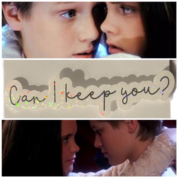 Casper Can I Keep You Sticker 90s Movie Nostalgia Holographic ...