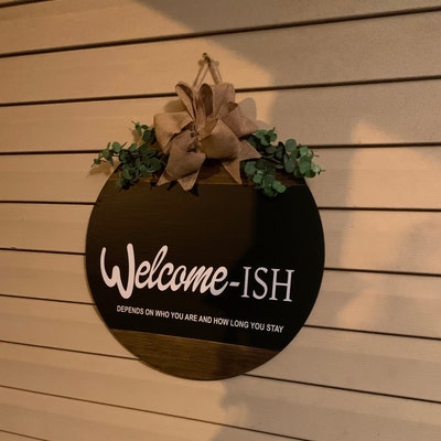 Please Go Away Door Hanging Sign - Etsy