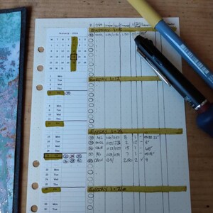 Printable Trees Hobonichi Weeks Coloring Pages, Hobo Weeks Stickers - Etsy