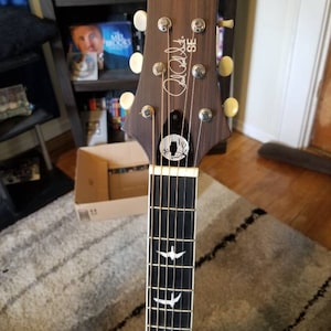 Truss Rod Cover With Raven Silhouette Inlay Will Fit PRS - Etsy