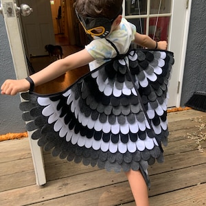 Falcon Costume Set 3 Piece / Fierce Mask, Tail and Fast Wings ...