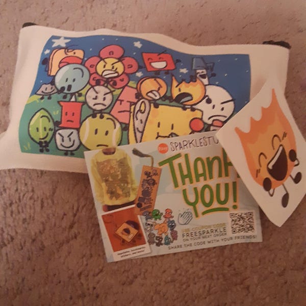 Bfdi Battle for Dream Island Pencil Pouch - Etsy