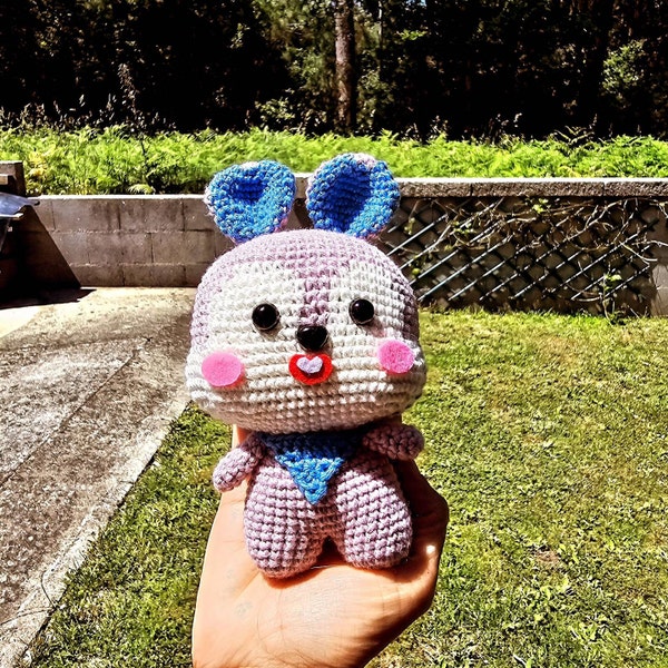 Crochet Dog Pattern Bobo the Husky Puppy Plushie. Amigurumi Dog Pattern ...